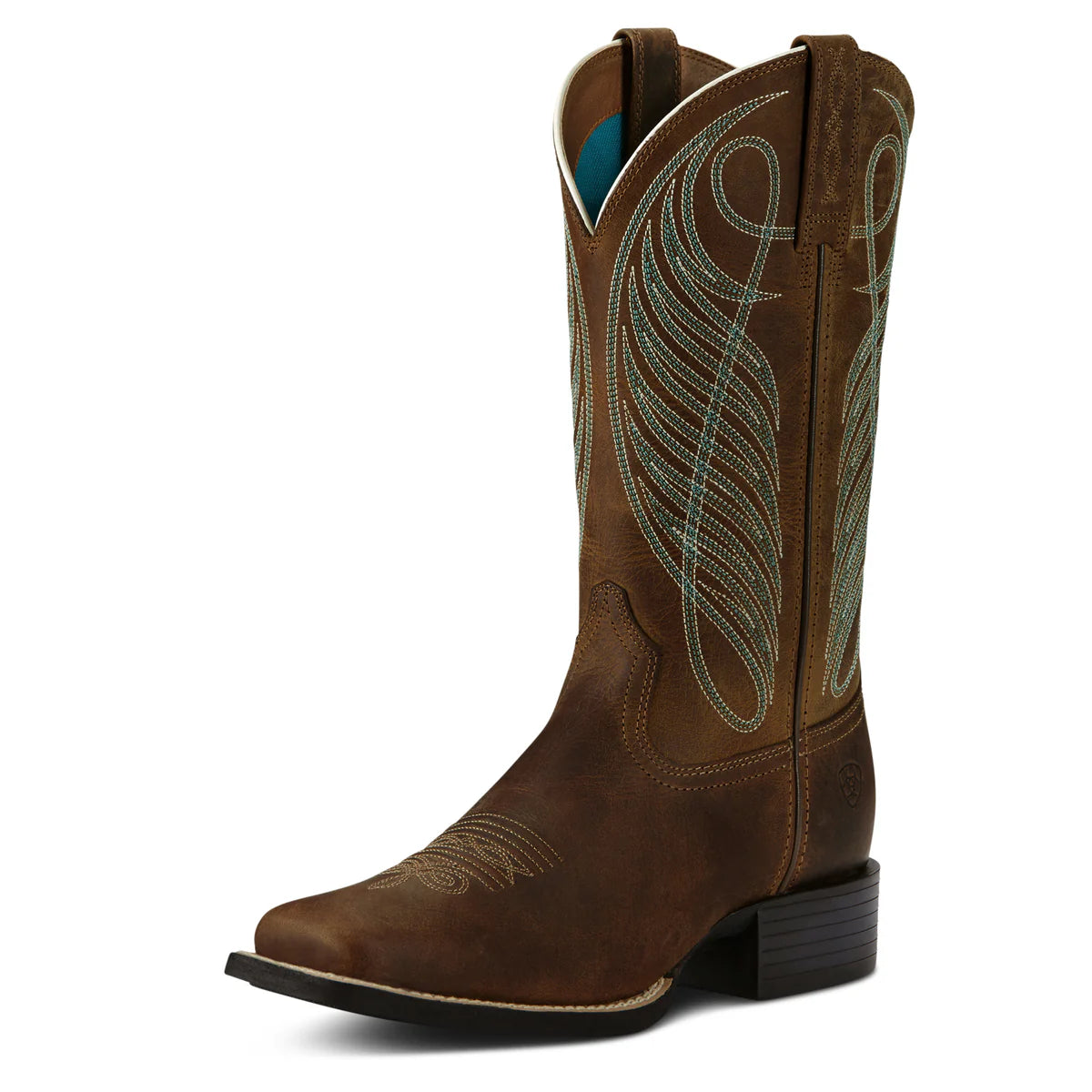 Ariat Womens Round Up Square Toe Boot | Condamine Clothing