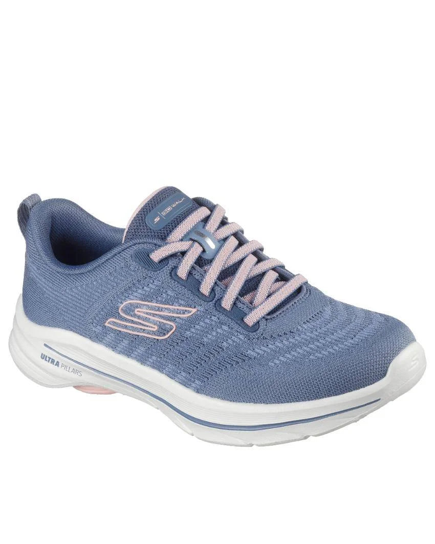 Skechers 125920/BLPK Go Walk 8 - Blue/Pink – Condamine Clothing