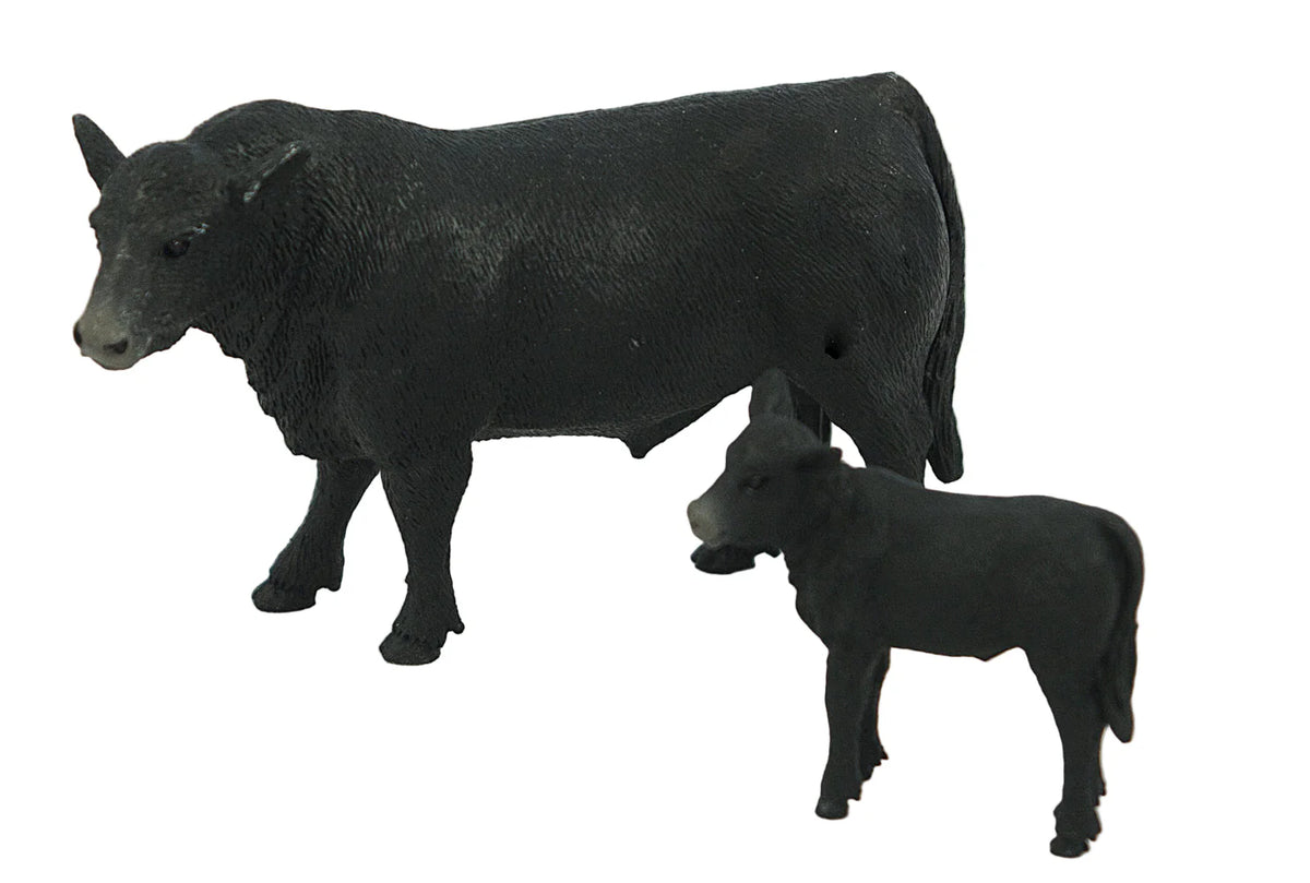 Big Country Toys Angus Cow & Calf | 1:20 Scale Farm Animal – Condamine ...