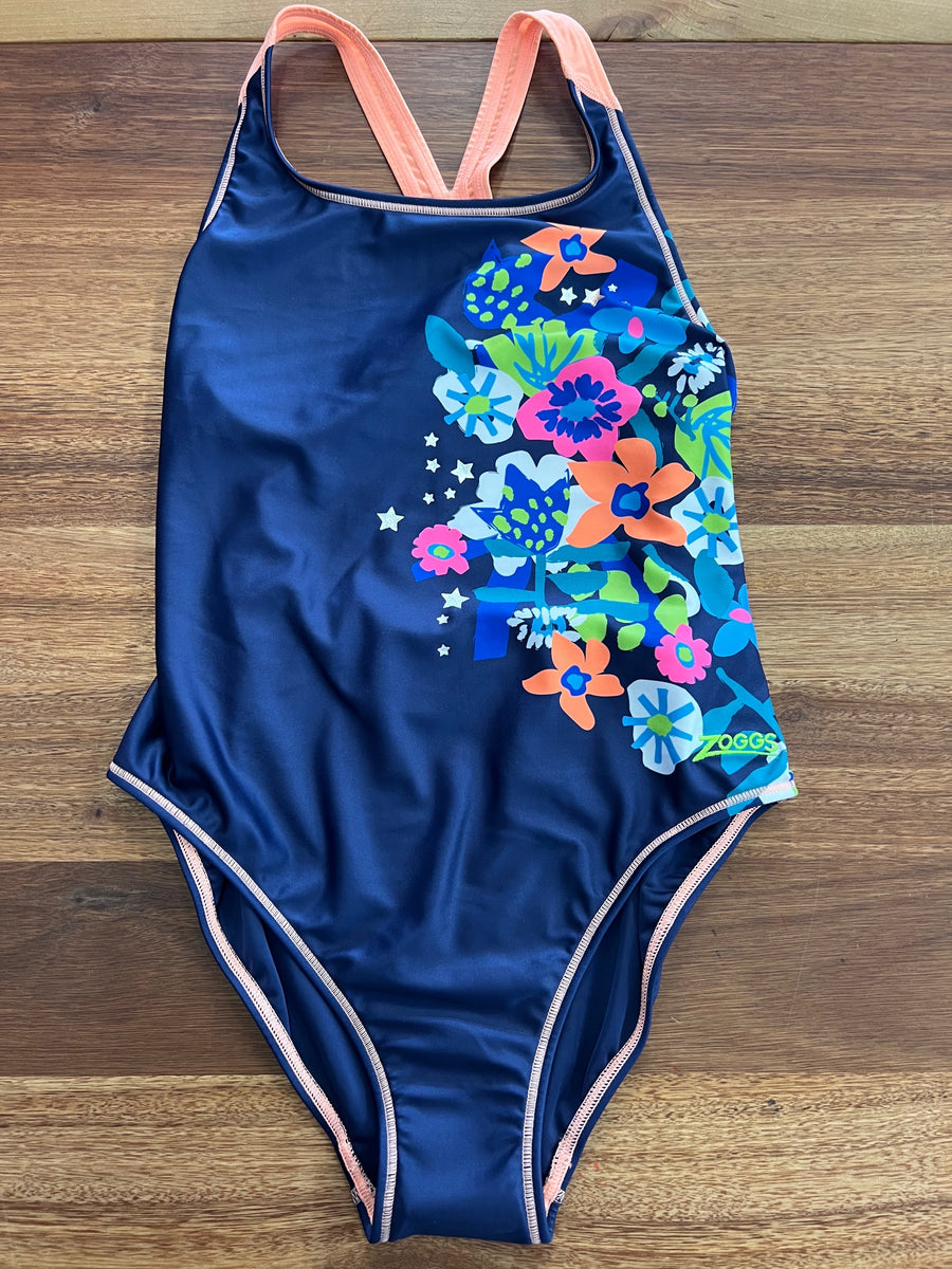 Zoggs Girls - Cosmic Flower Print – Condamine Clothing