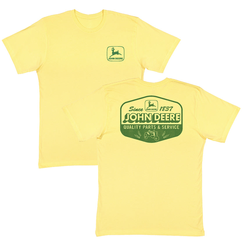 John Deere Label/Sign Tee Yellow – Condamine Clothing