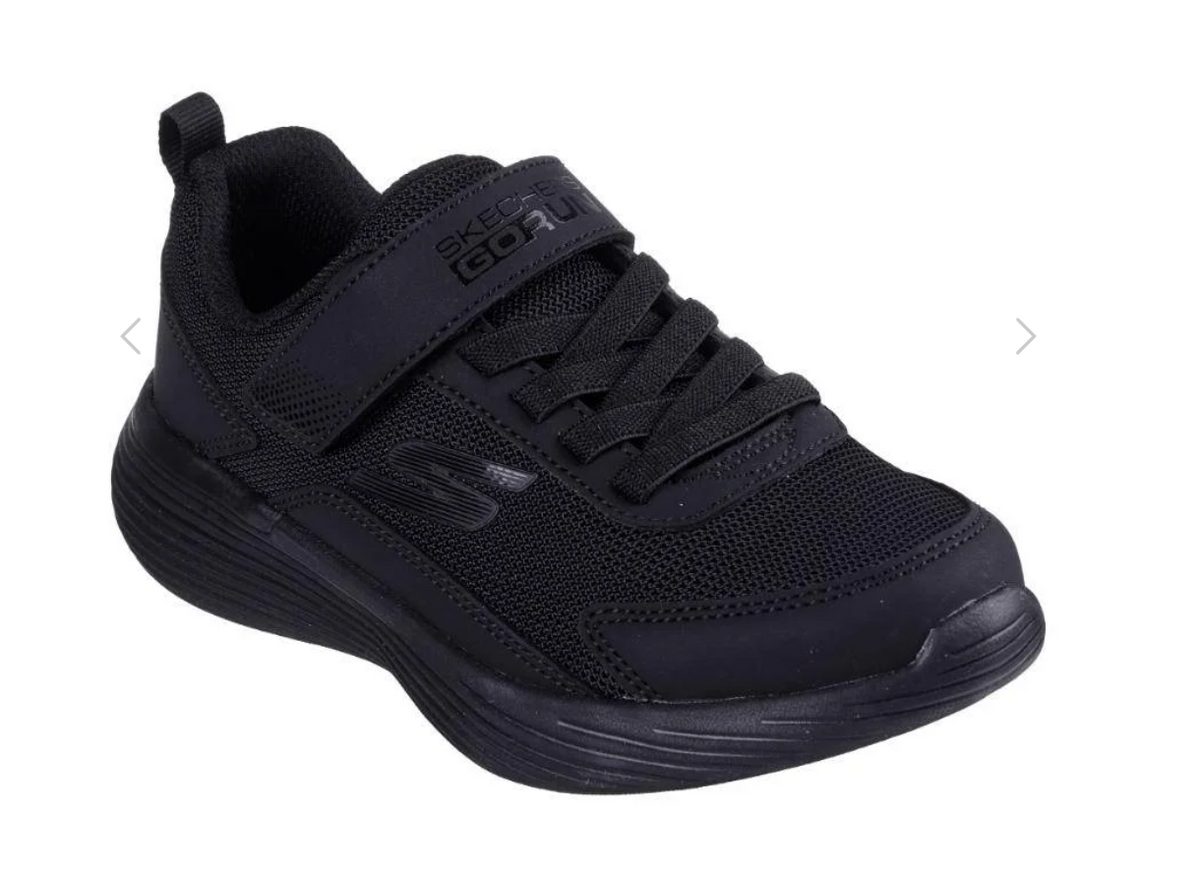 Kids Skechers Go Run 400 Strarvo Black | 405094L/BBK – Condamine Clothing