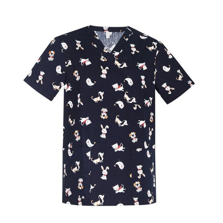 Biz Collection Scrub Top - Animals – Condamine Clothing