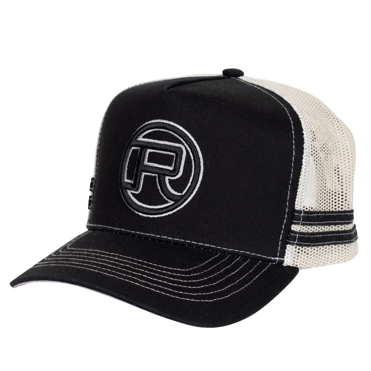 Roper Trucker Cap Logo | Black Mesh Back – Condamine Clothing